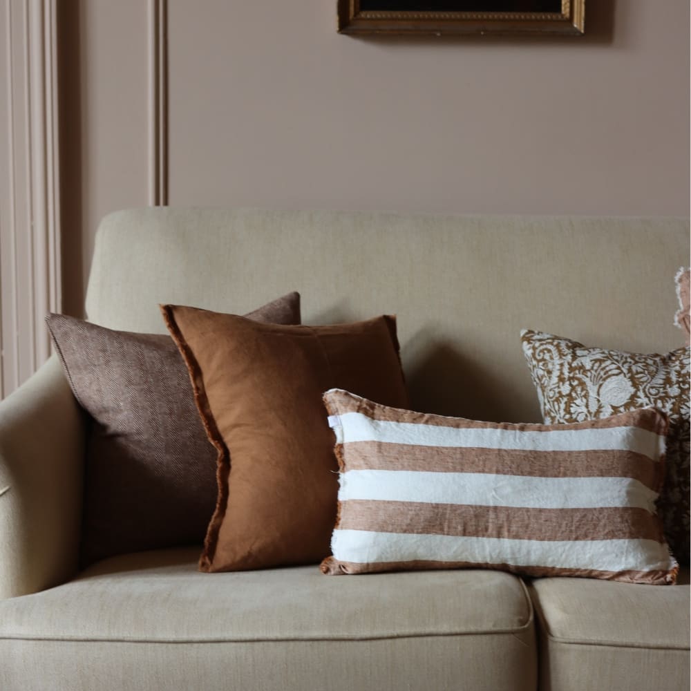 The Autumn Rust Cushion Combination • Ellenvale Interiors